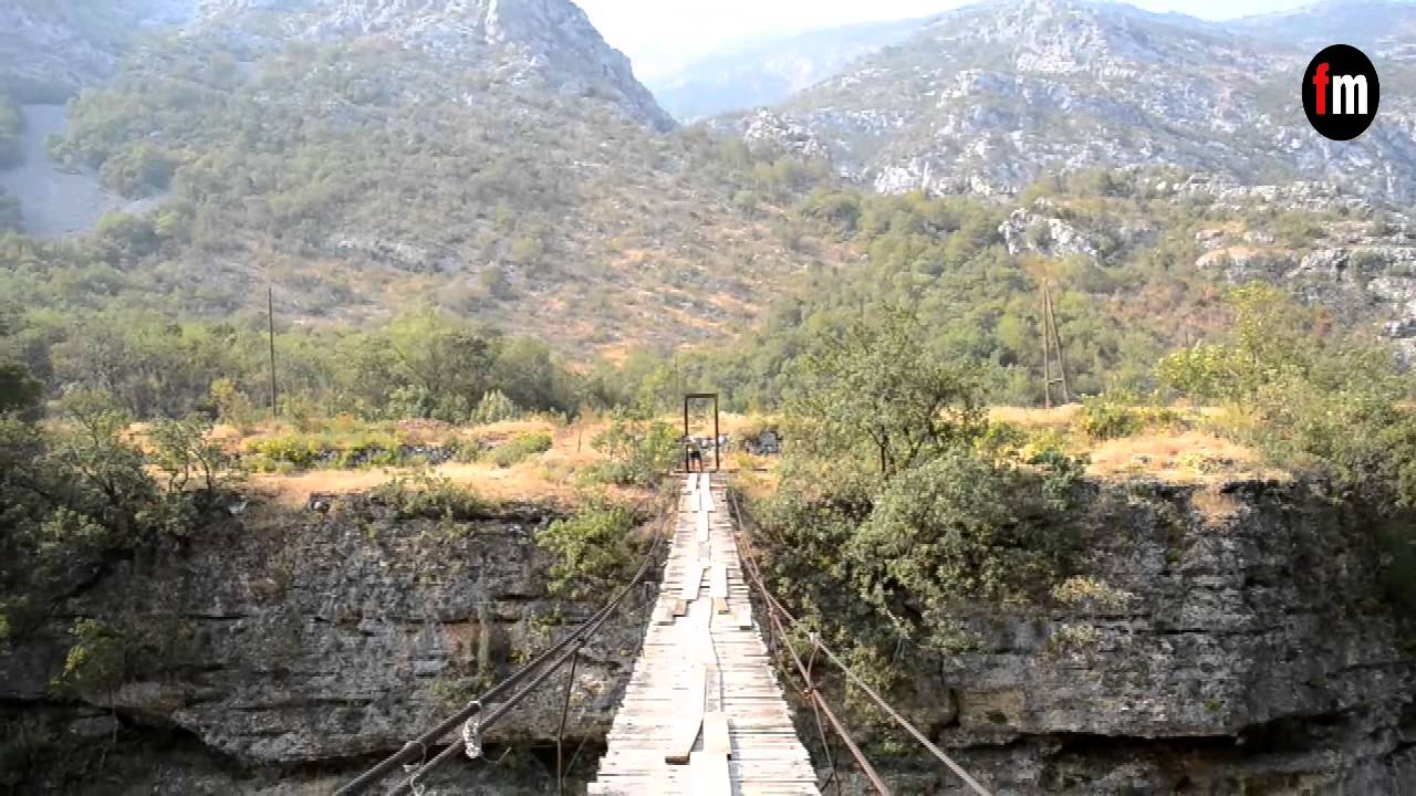 Viseci most Rijeka Piperska - YouTube
