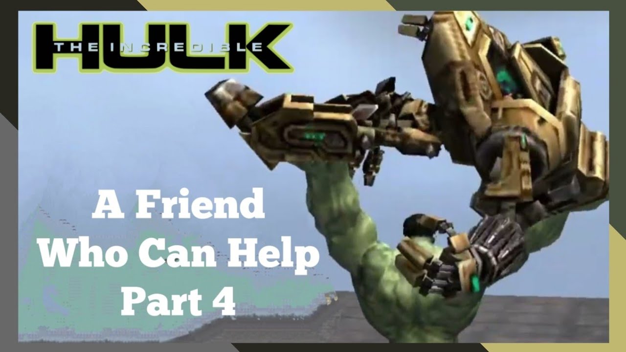 A Friend Who Can Help Part 4 - The Incredible Hulk Comic Superhero ...