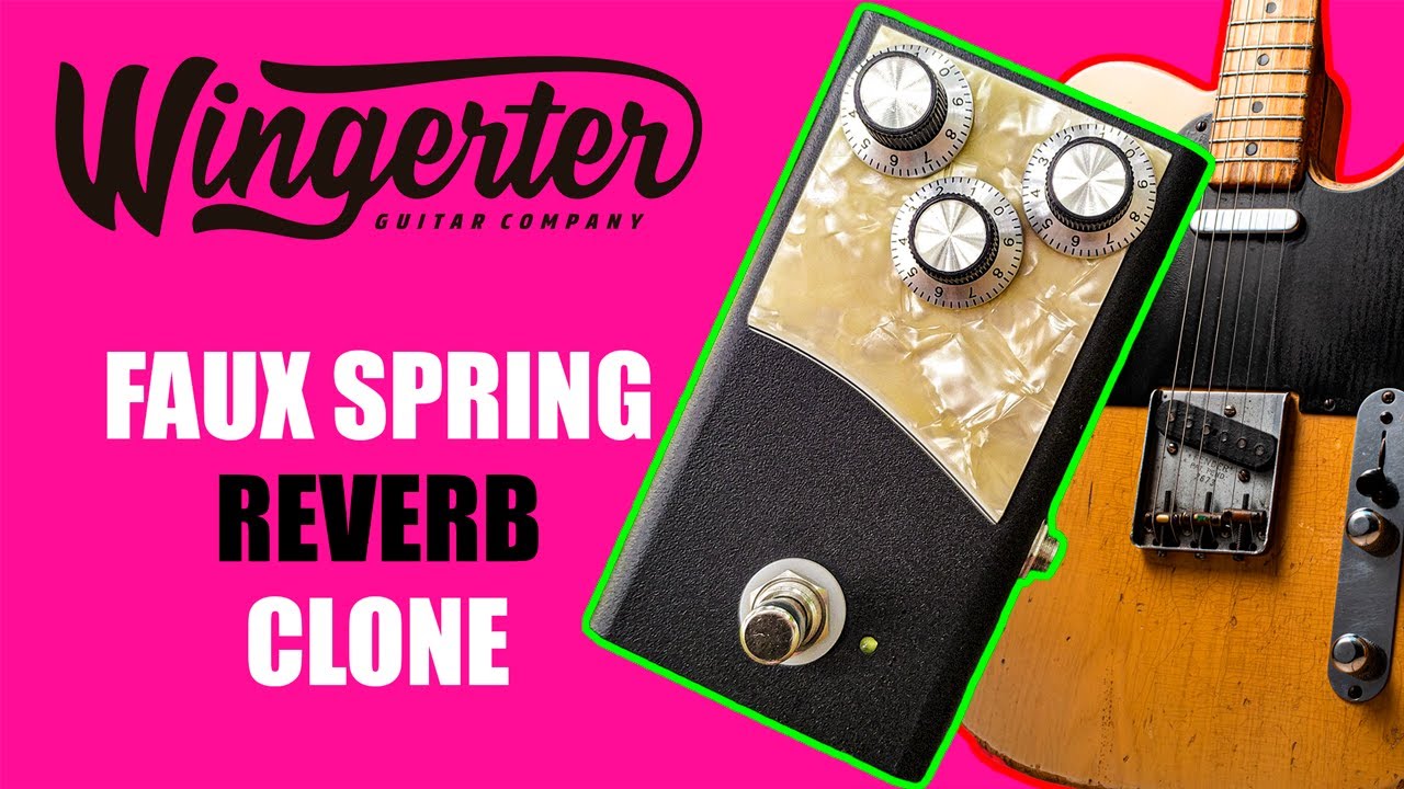 Faux Spring Reverb (Clone) - Pedal Reverb (Simulador de Reverb de Mola ...