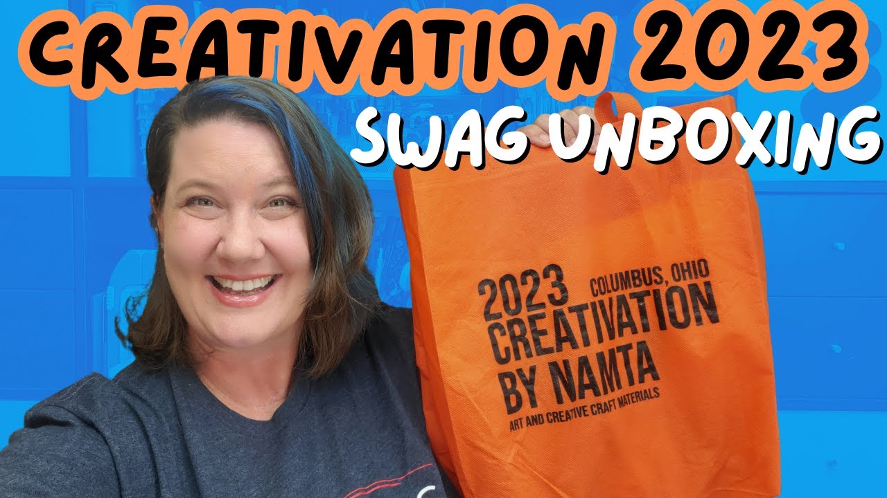 Creativation 2023 - Craft Swag Unboxing - YouTube