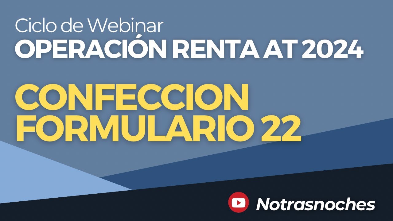 Formulario 22 - YouTube