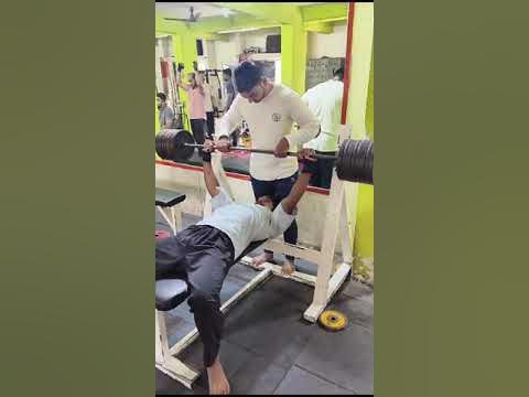 80kg barbell bench press. #@rashid_rs____ #gym #gymmotivation #youtube #fitness #shots #trener ...