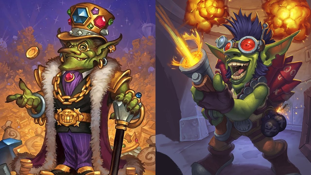Hearthstone Auctionmaster Beardo, Boommaster Flark Theme (Goblin - 36 ...