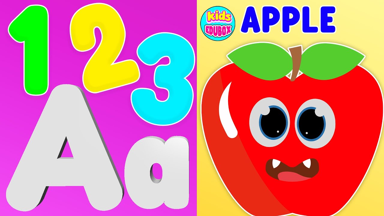 ABC & 123 Learning Videos For Preschool | ABC And One Two Three | ABC ...