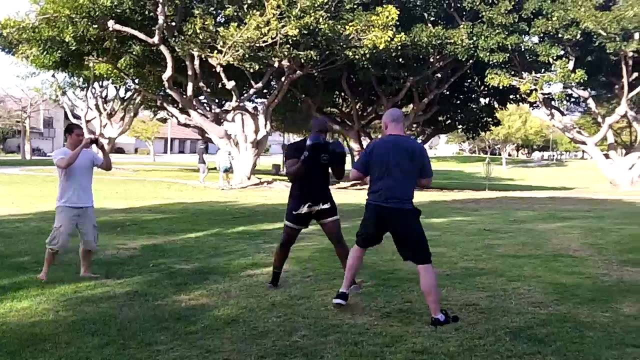 Muay Thai vs Muay Thai Boar Bando at OC Open Martial Arts Meetup ...