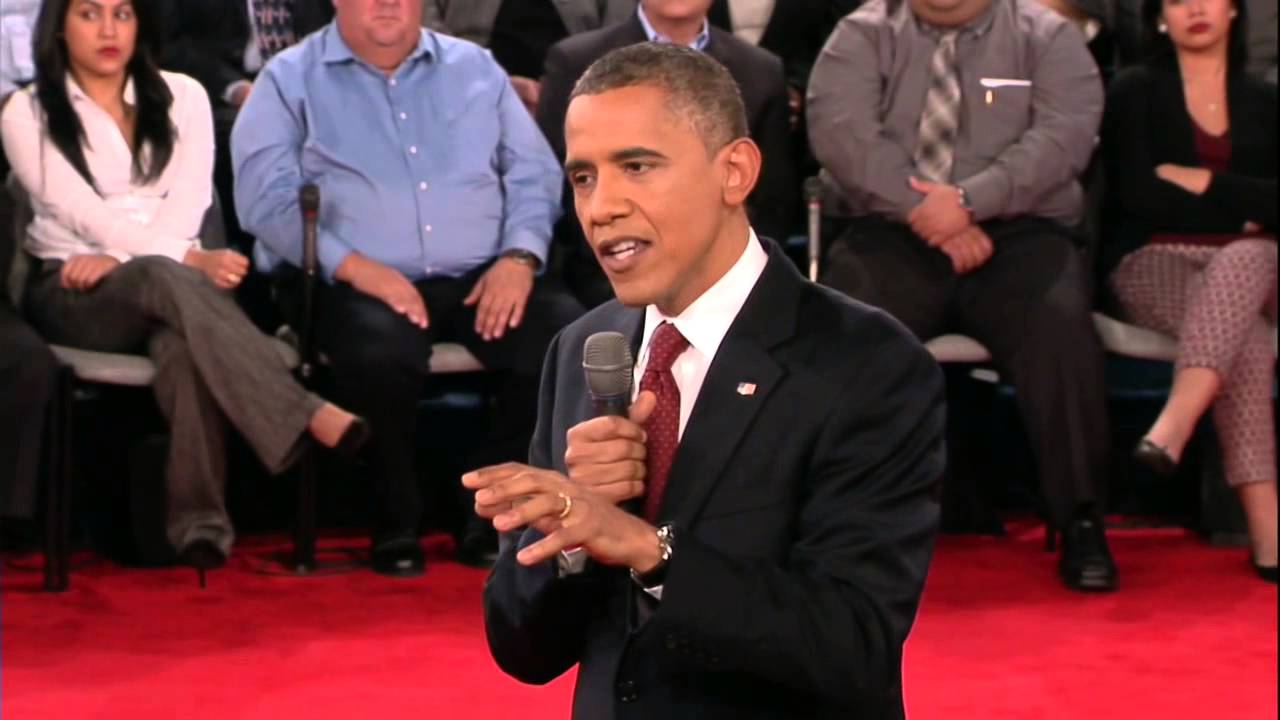 FULL Second U.S. 2012 Presidential Debate (Town Hall) - YouTube
