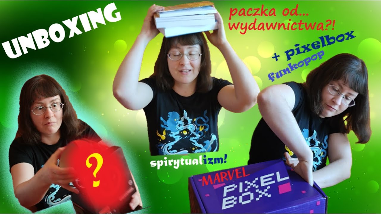 📦🎎 UNBOXING PIXELBOX MARVEL 🦸‍♂️ + PACZKA NIESPODZIANKA 📚🎁 od wydawnictwa 😱 - YouTube
