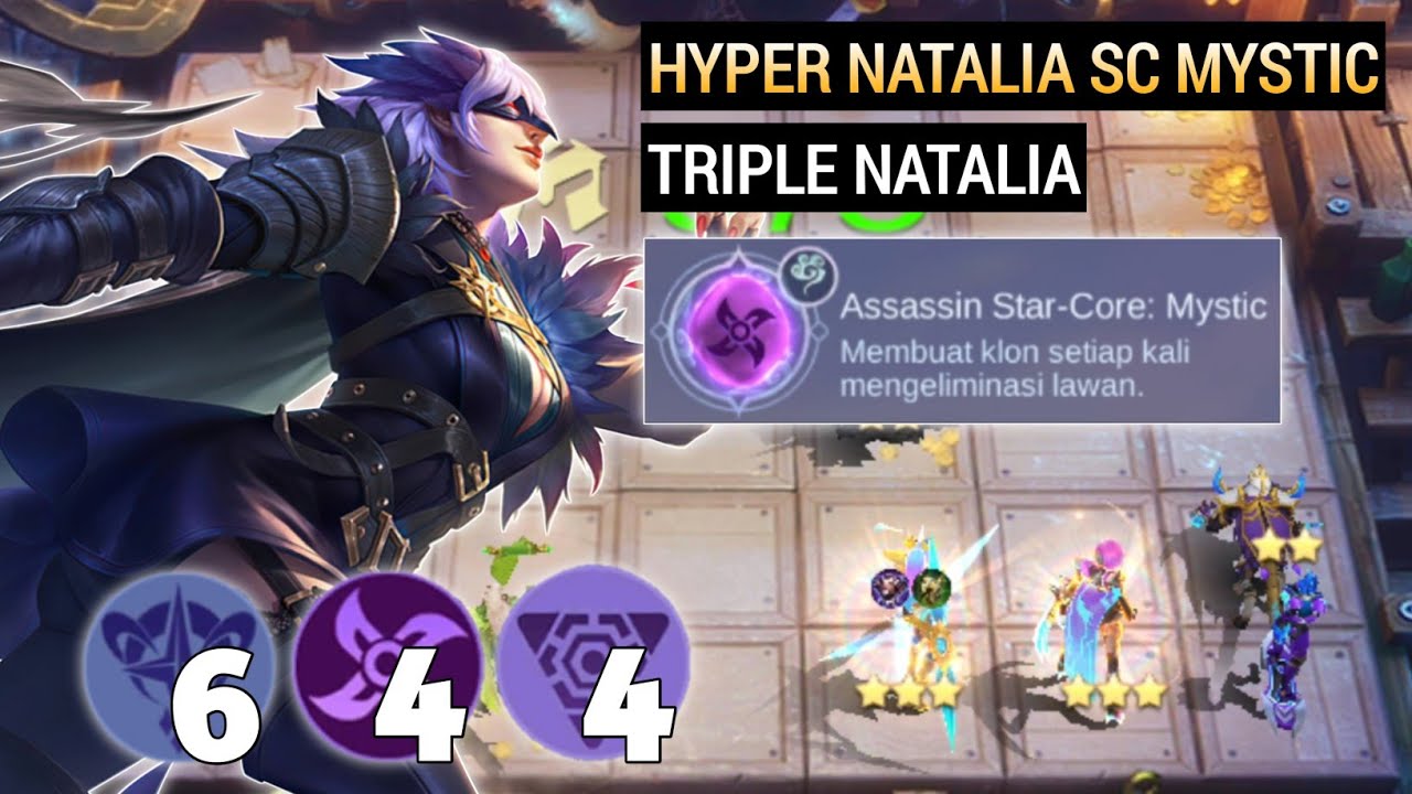HYPER NATALIA ASTRO STAR CORE MYSTIC TRIPLE NATALIA MEMBANTAI MAGIC ...