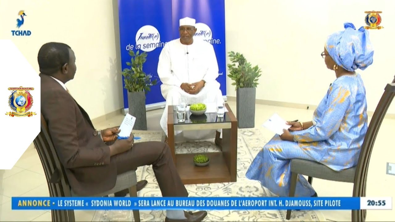 INVITÉ DE LA SEMAINE - ALI HAROUN - MAIRE DE LA VILLE DE N'DJAMENA ...