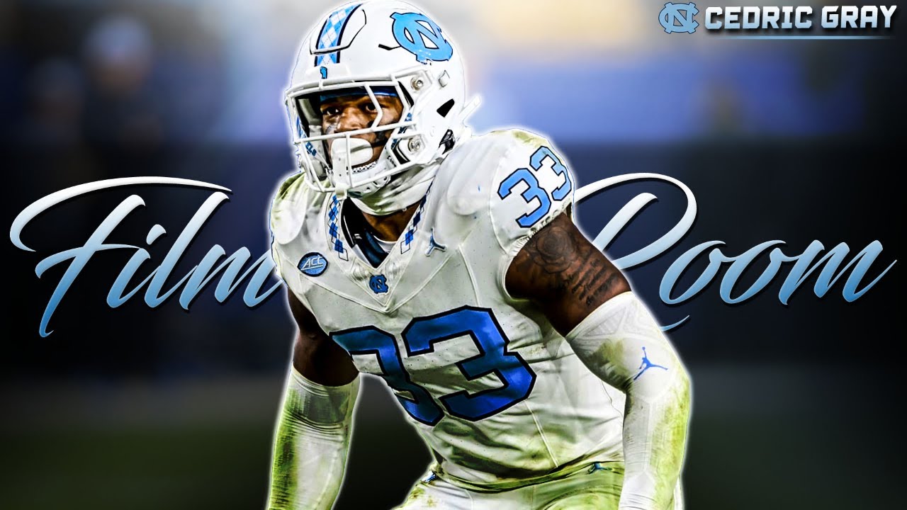 Cedric Gray (LB) - All-22 Film Study - North Carolina Tar Heels, 2024 ...