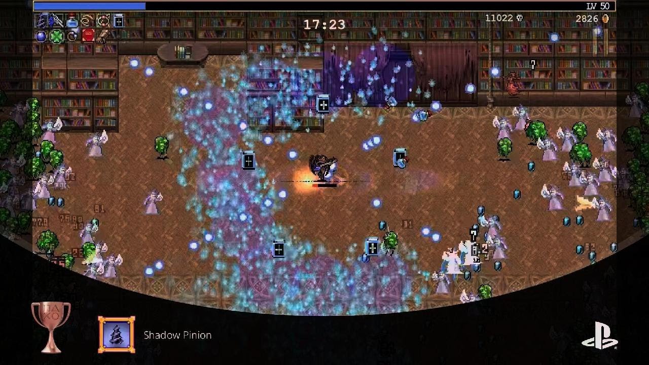 Vampire Survivors shadow pinnion trophy - YouTube