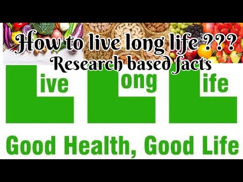 How to live long life# latest research# healthy life tips - YouTube