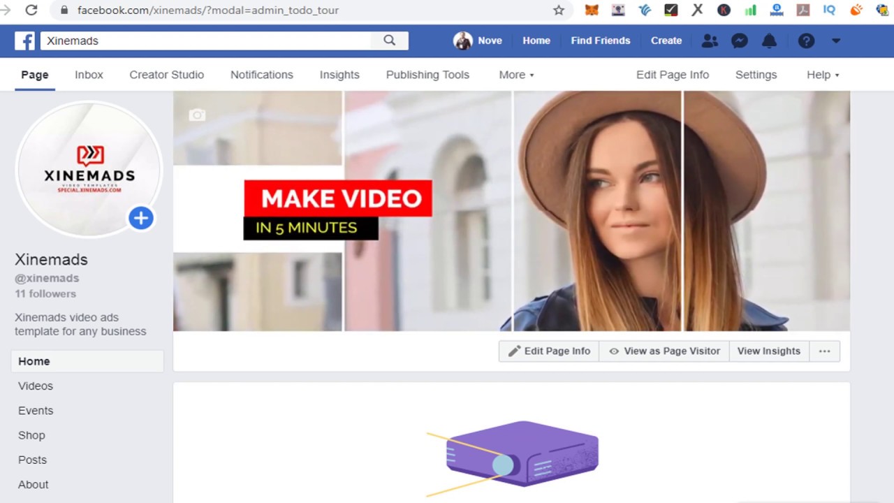🔥 Facebook Cover Video Templates with PowerPoint 🔥 - YouTube