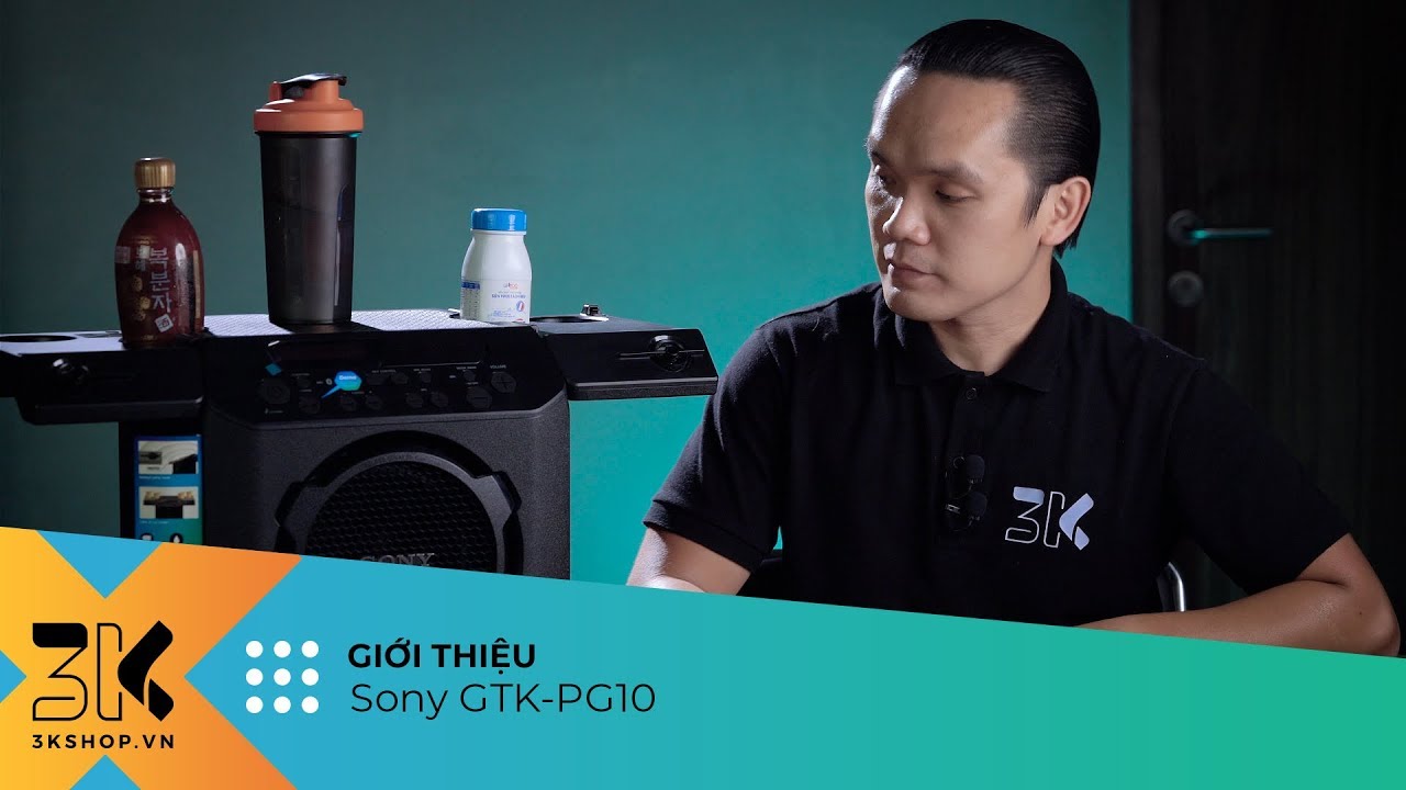 Sony GTK-PG10 Review | Giới thiệu SONY GTK-PG10 - loa bluetooth chống ...