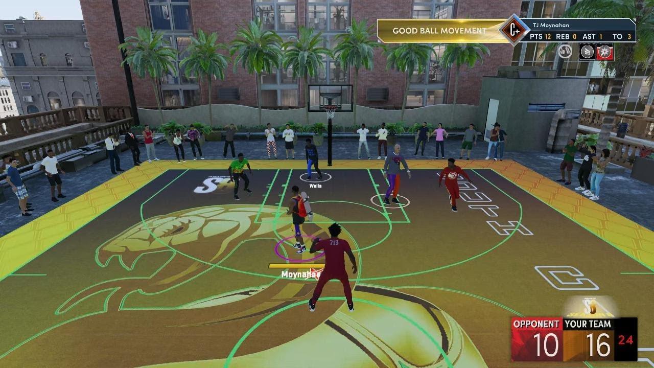 2k computer players bugging - YouTube