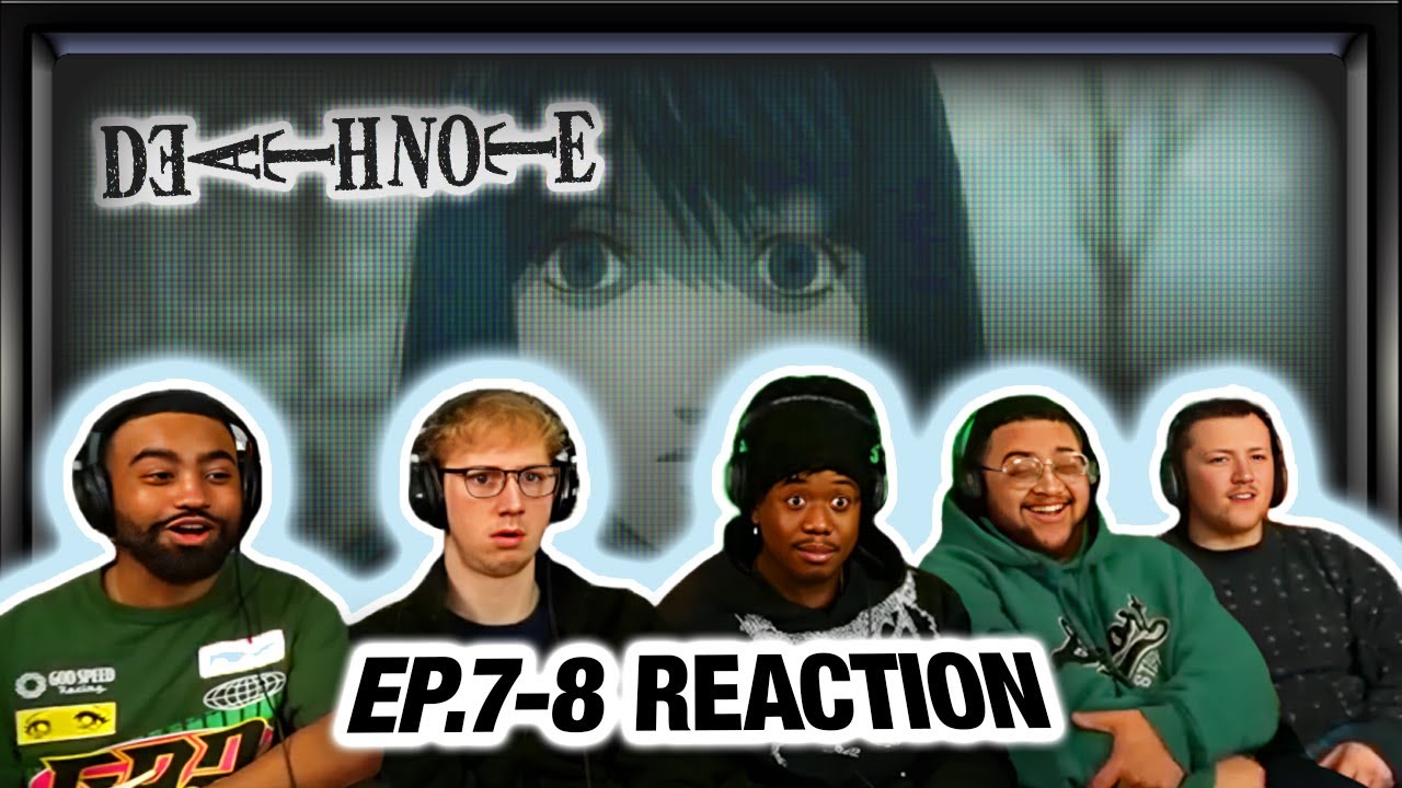 MOST BRUTAL Dℇᾰṫℏ !! First Time Reaction to DEATH NOTE 1x7 & 1x8 - YouTube