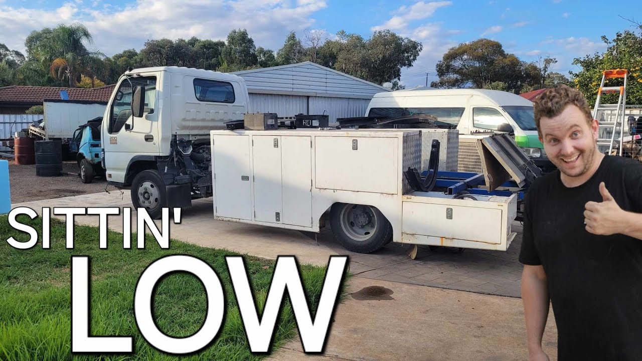 Finally sitting low! Custom tray build Part 4 - YouTube