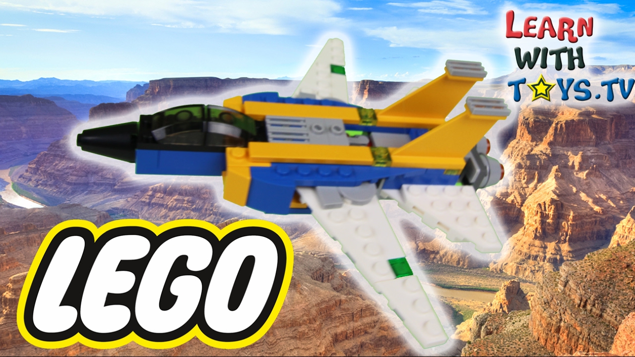 Lego Airplane Flying 3in1 Creator 31042 Aeroplane - YouTube