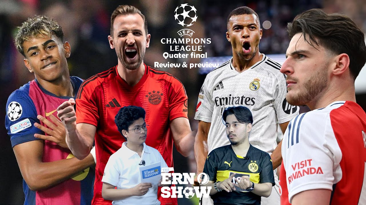 The ERN Show-Episode One : UEFA CHAMPIONS LEAGUE QUARTER FINAL REVIEW ...