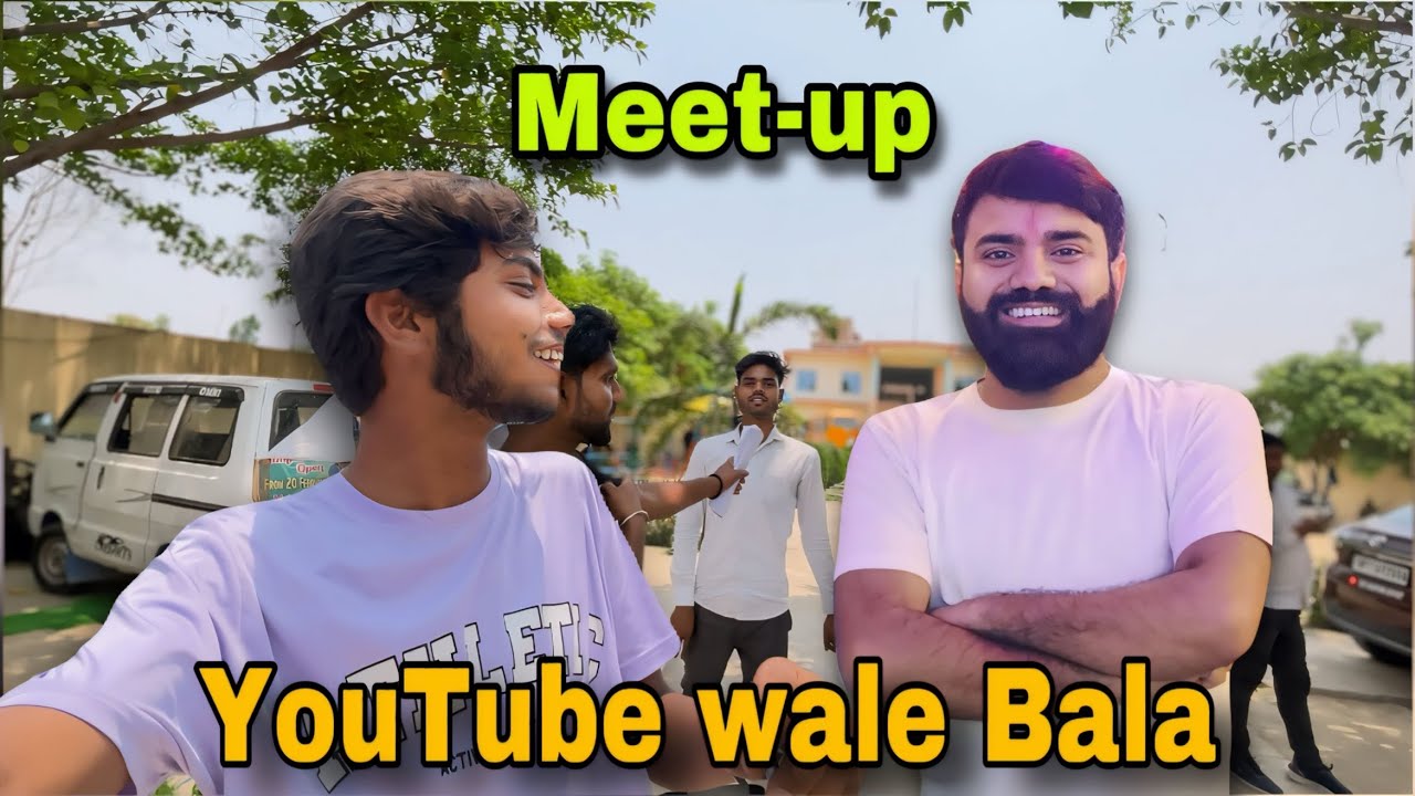 YouTube wale baba || meet-up @YoutubeWaleBaba86 words vlog 07 - YouTube