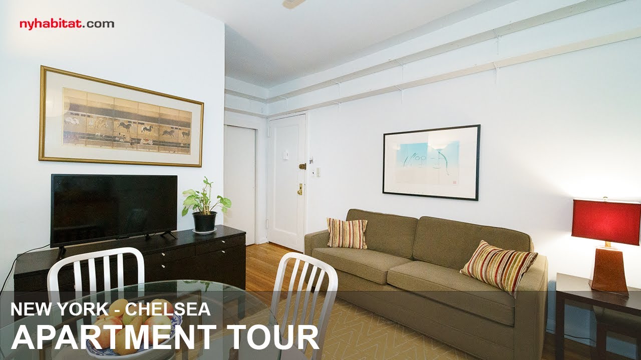 Chelsea, New York | Furnished 1-Bedroom Apartment Video Tour - YouTube