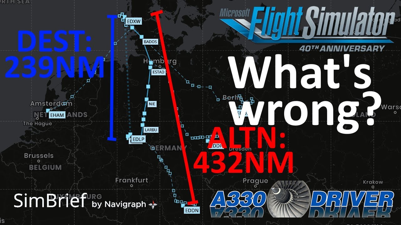 Making your SIMBRIEF plans MORE REALISTIC by choosing the CORRECT ...