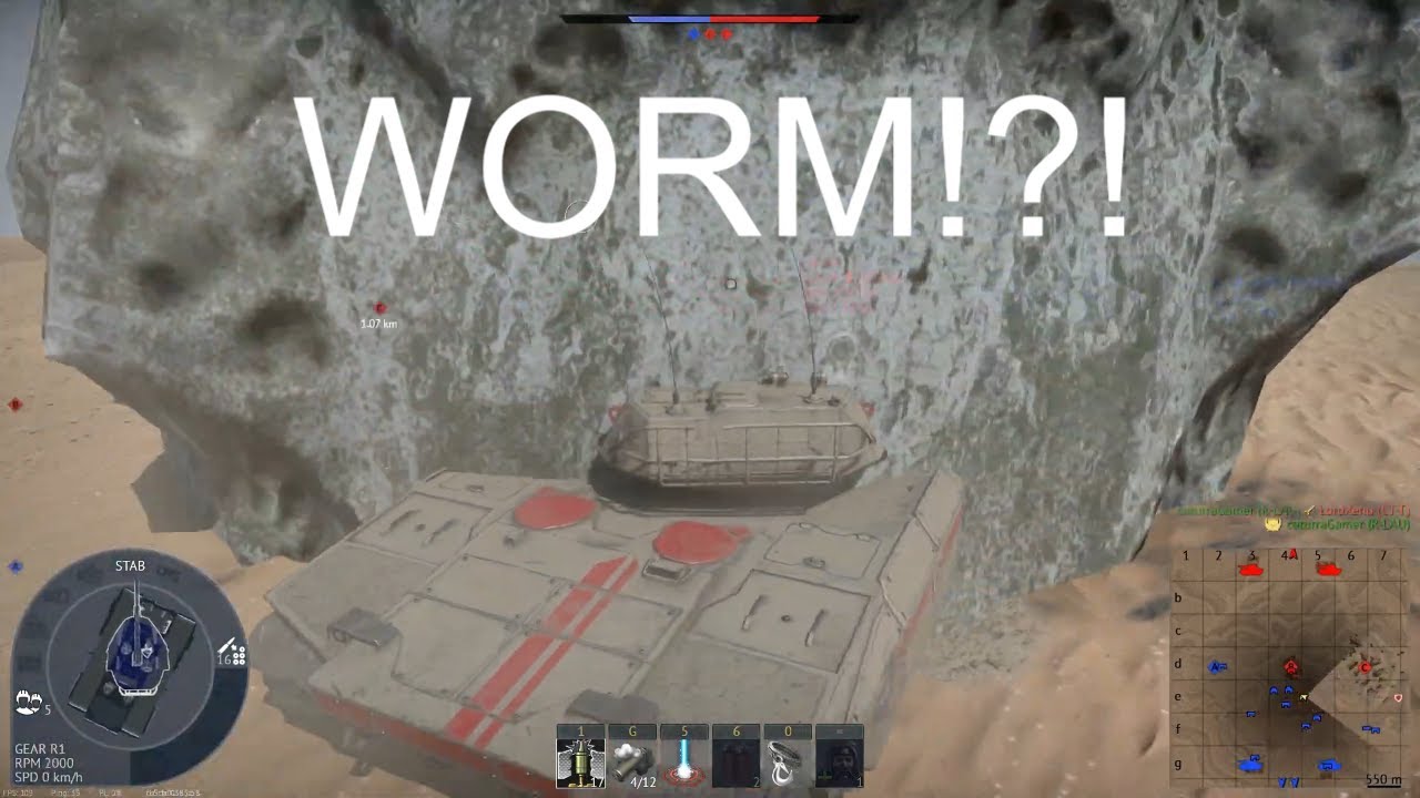 How many People Can Die to The Worm? | War Thunder Event Children of ...