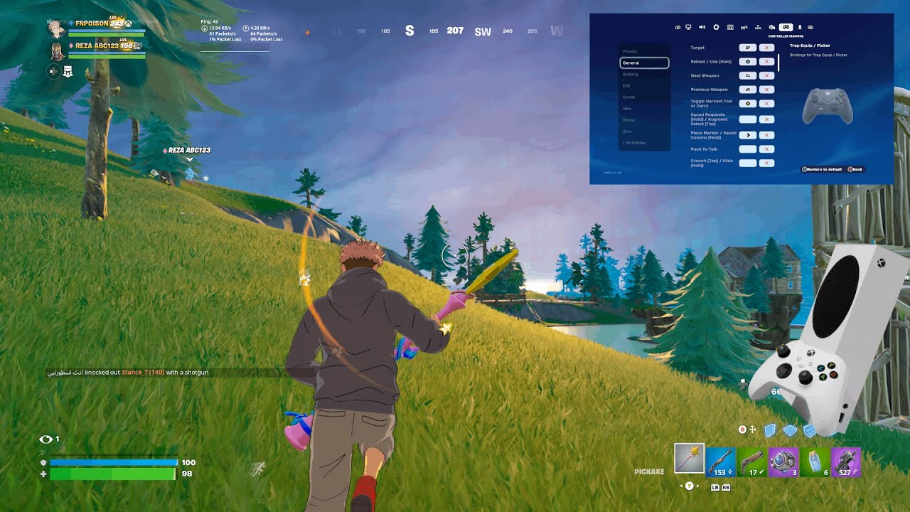 Xbox Series S Fortnite OG Map Gameplay + BEST AIMBOT controller ...