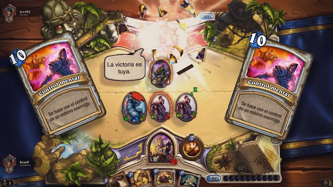 2 Mind Control = GG [Hearthstone Highlight] - YouTube