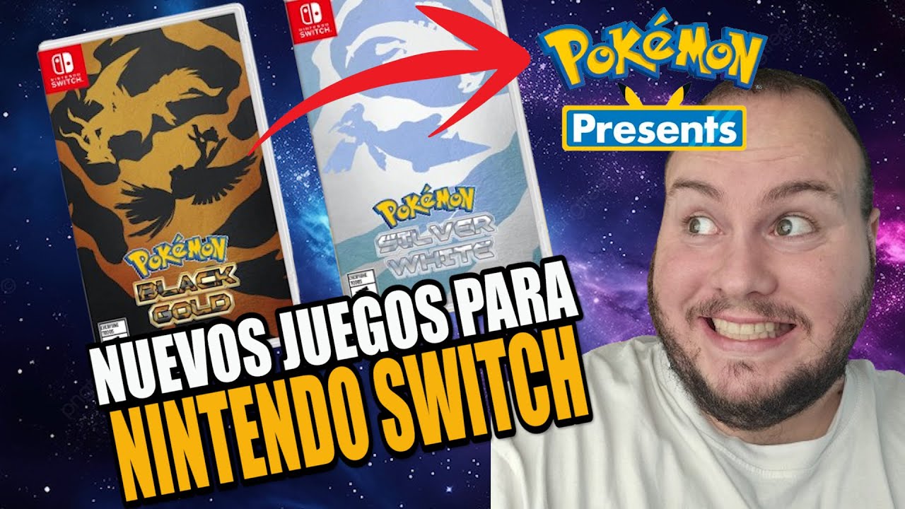 POKÉMON ORO NEGRO Y PLATA BLANCA PARA NINTENDO SWITCH - YouTube