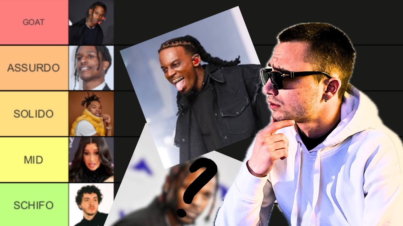 TIER LIST dei Rapper Americani!! - YouTube