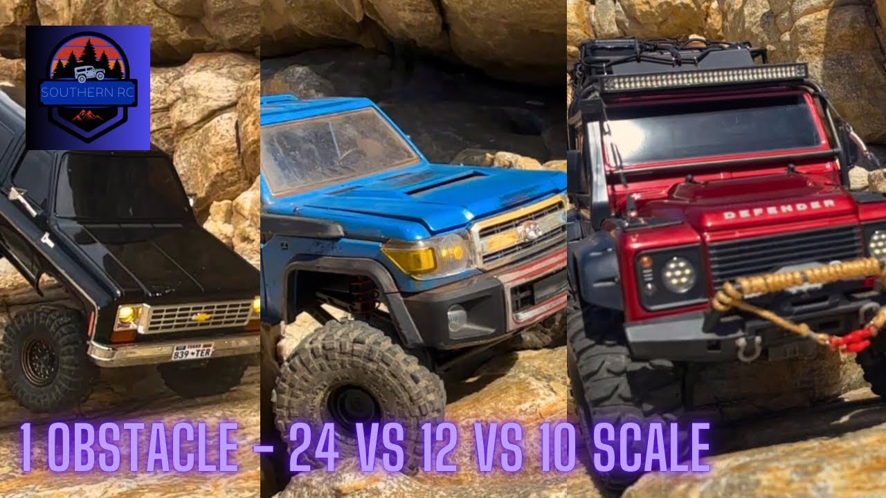 Scale Comparison: 1/10 vs 1/12 vs 1/24 - YouTube