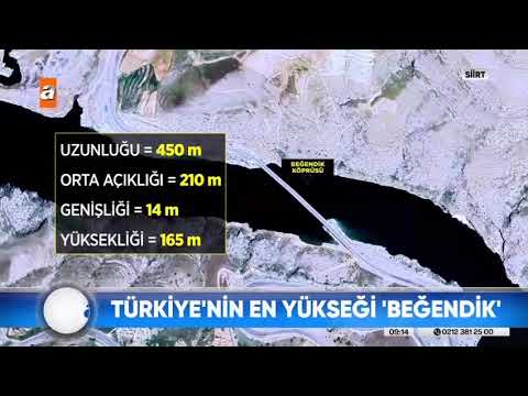 Güneydoğu'yu Doğuanadolu'ya Bağlayan Türkiye'nin En Yüksek Köprüsü #BeğendikKöprüsü
