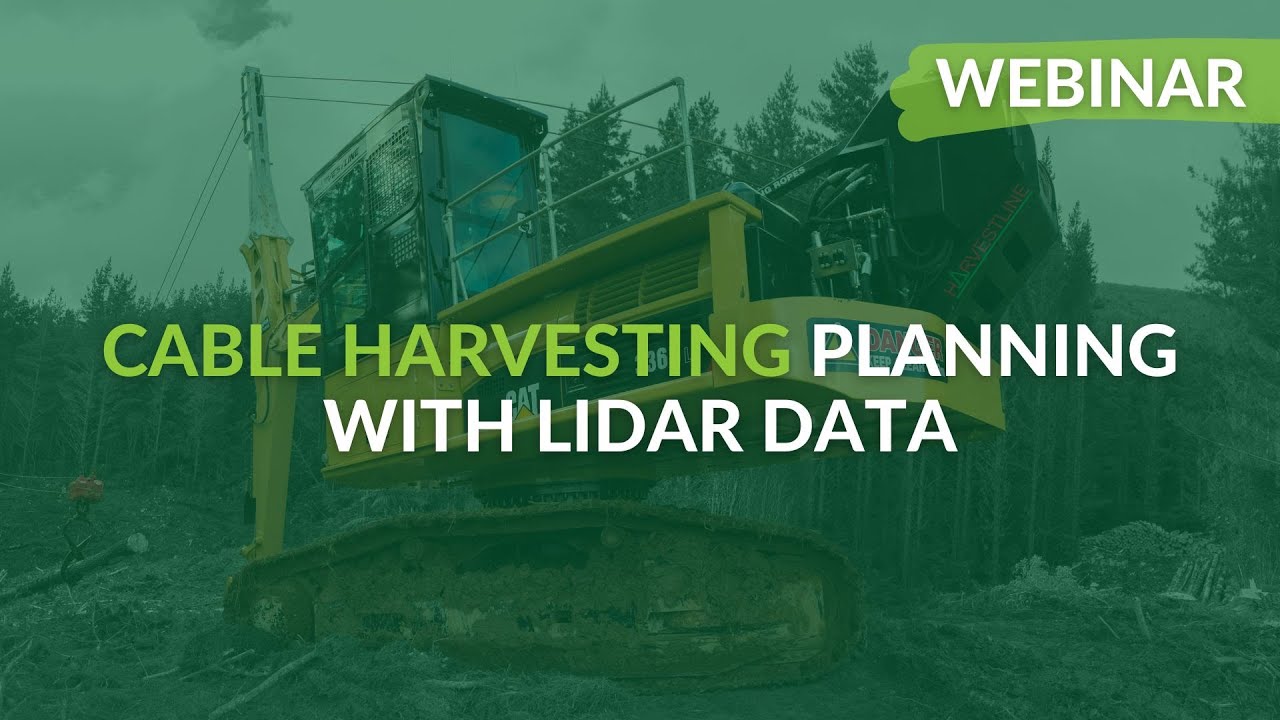 Cable Harvesting Planning with LiDAR Data - YouTube