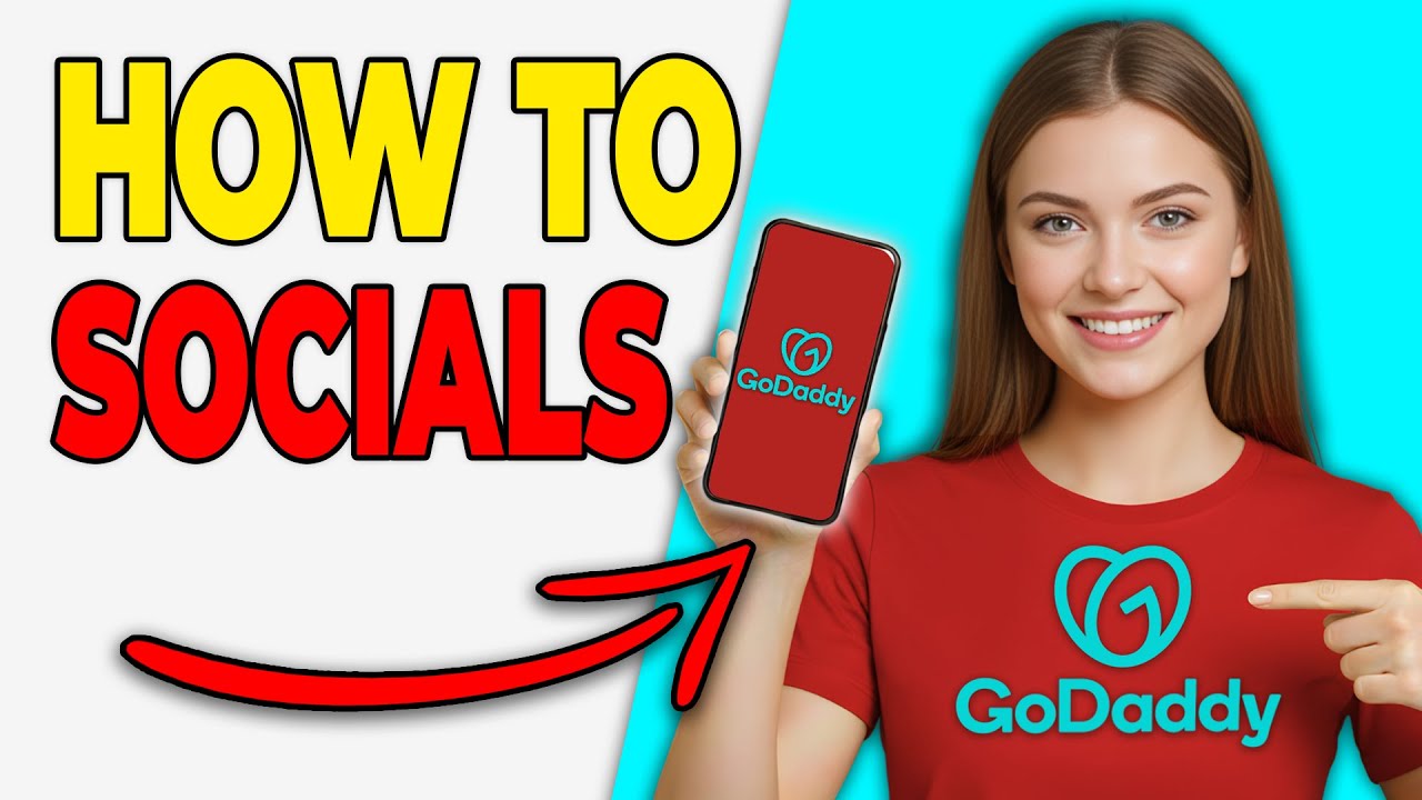 How To Add Social Links To GoDaddy Website Builder (Profile Icons 2026 ...