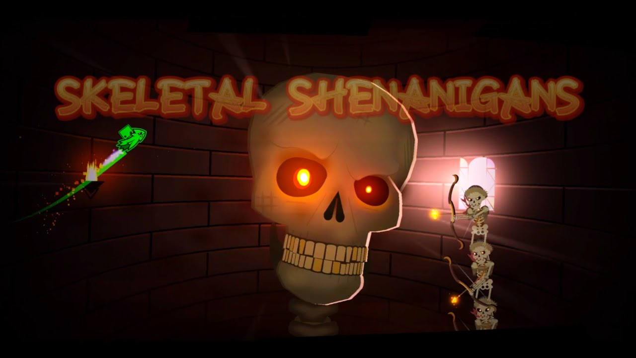 Skeletal Shenanigans 100% (Medium Demon) by YoReid & Airzyy | Geometry ...