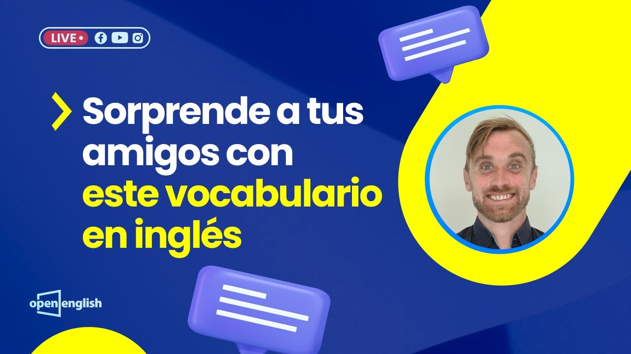 Vocabulario en inglés para un plan con amigos - Ingresa gratis - YouTube