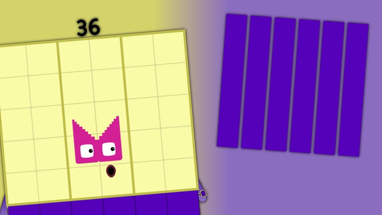 Meet the Square Roots! - 6-9 | Numberblocks Animation - YouTube