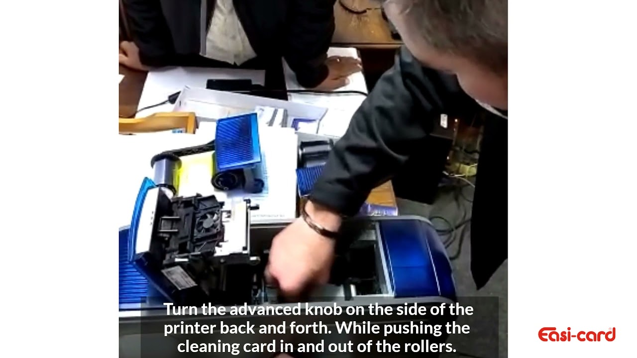 How to properly clean your SD card printer - YouTube