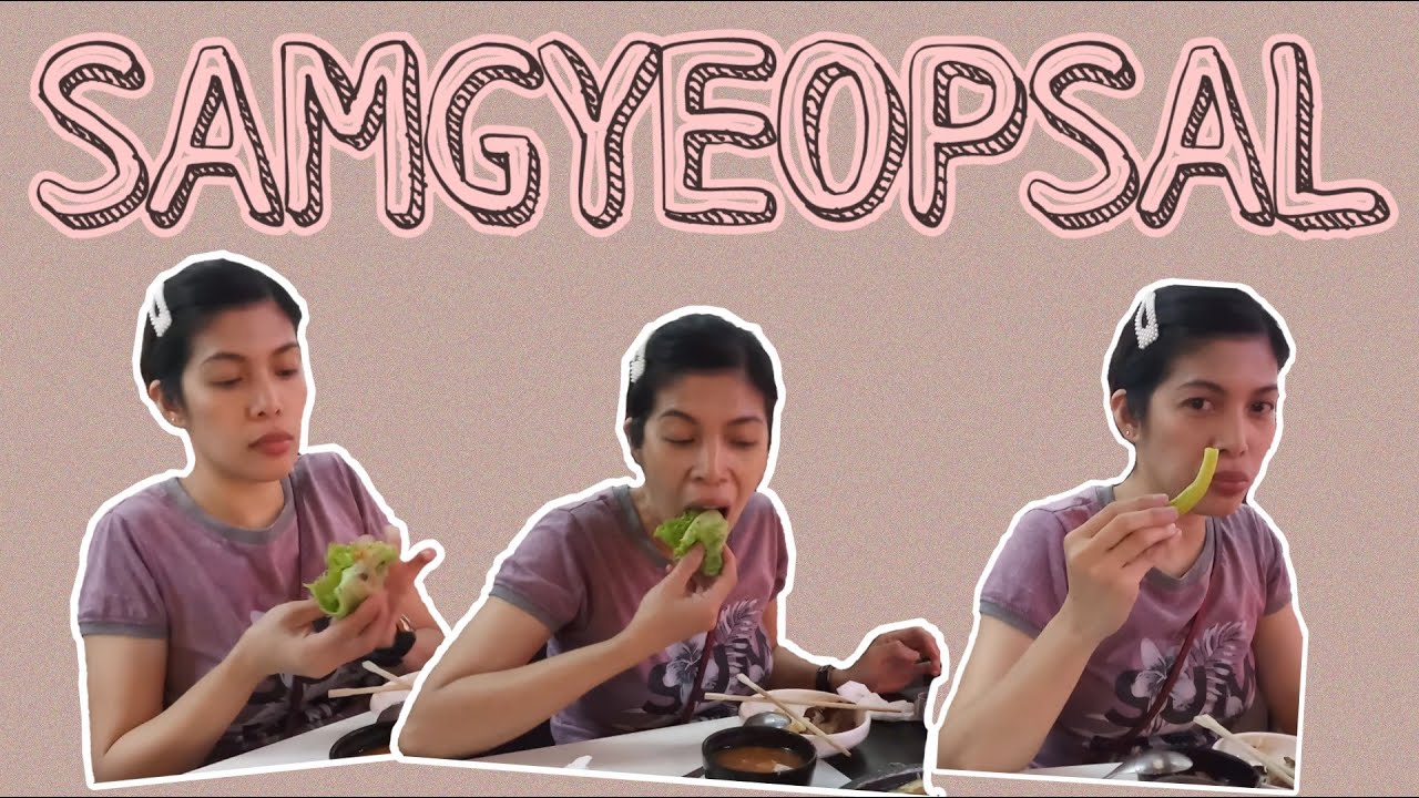 SAMGYUPSAL - feat. the sili queen | Vlog#16 | YnaPedido - YouTube