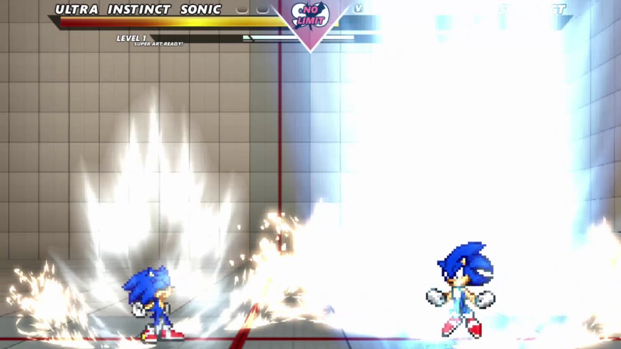Sonic GT & Ultra Instinct Sonic VS Sonic GT & Sonic Explosive I Sonic ...