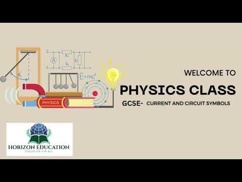 GCSE Physics, Electricity, Current and Circuit Symbols - YouTube