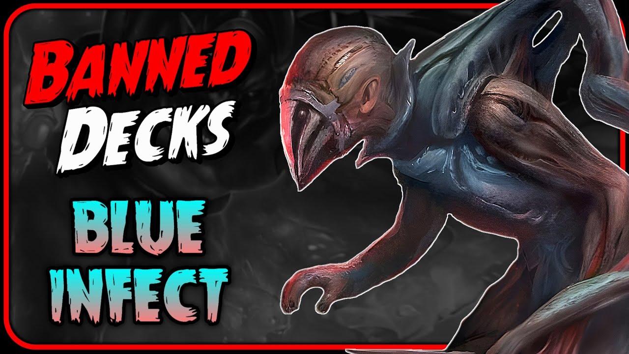 Banned Magic Decks: Mono Blue Infect - YouTube