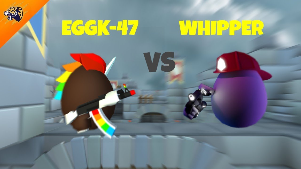 EGGK 47 VS WHIPPER Shell Shocker Gameplay 😍🔫🍳!! - YouTube