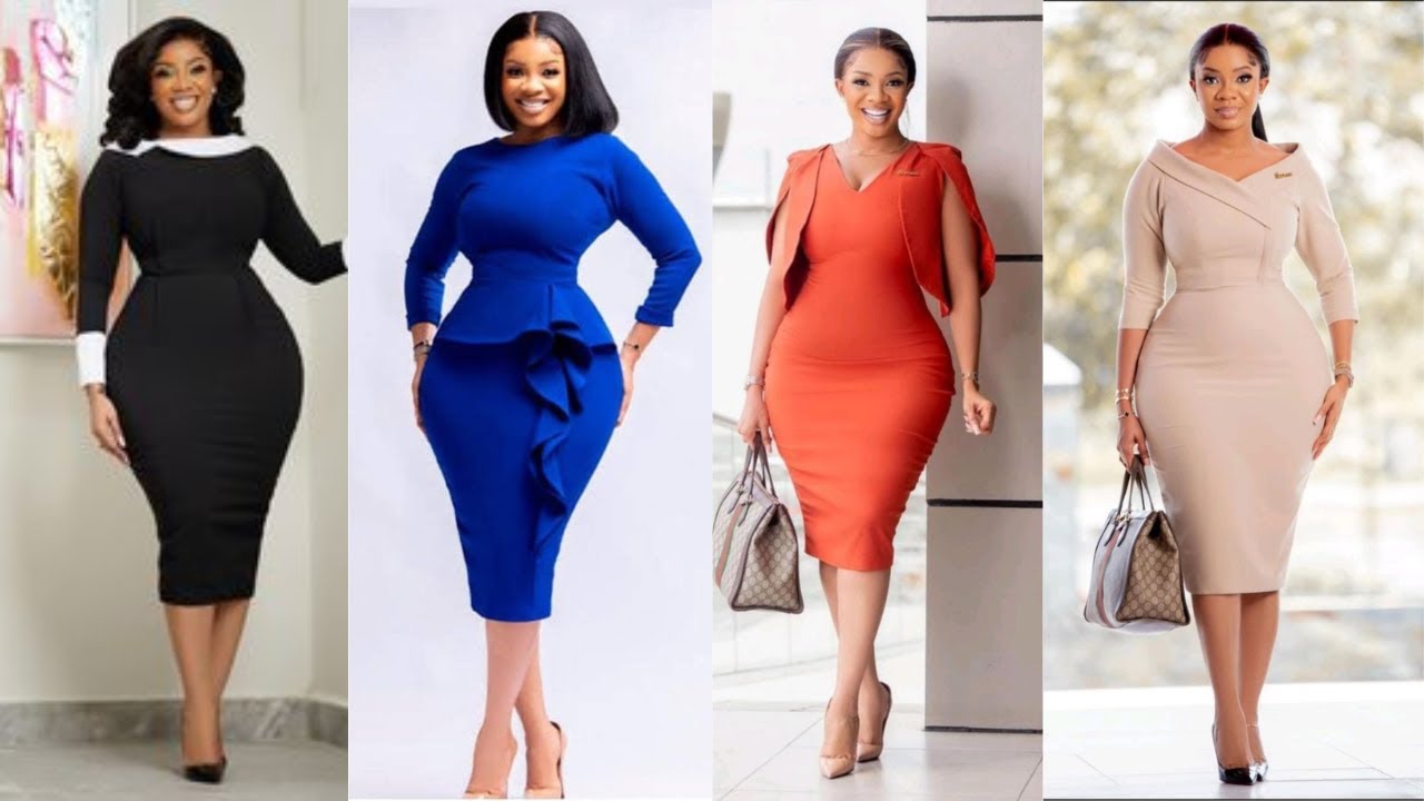 Stunning Latest Official Dresses for Ladies 2024 | Elegant & Trendy ...