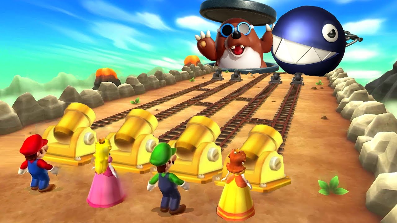Mario Party Series - Cannon Minigames Collection - YouTube