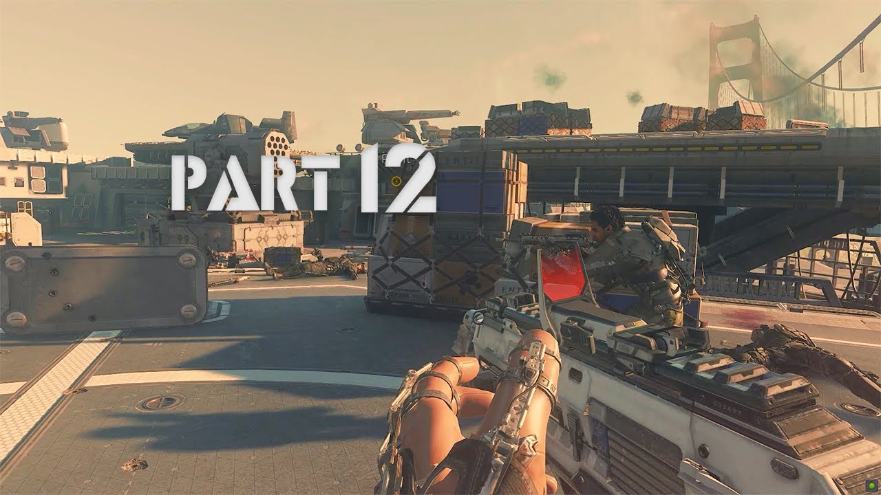 Call of Duty Advanced Warfare Gameplay | Mission: 12(Armada) | COD AW ...