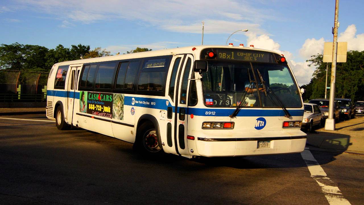 MTA Bus Company 1996 NovaBus RTS-06 8913 [ Audio Recording ] - YouTube