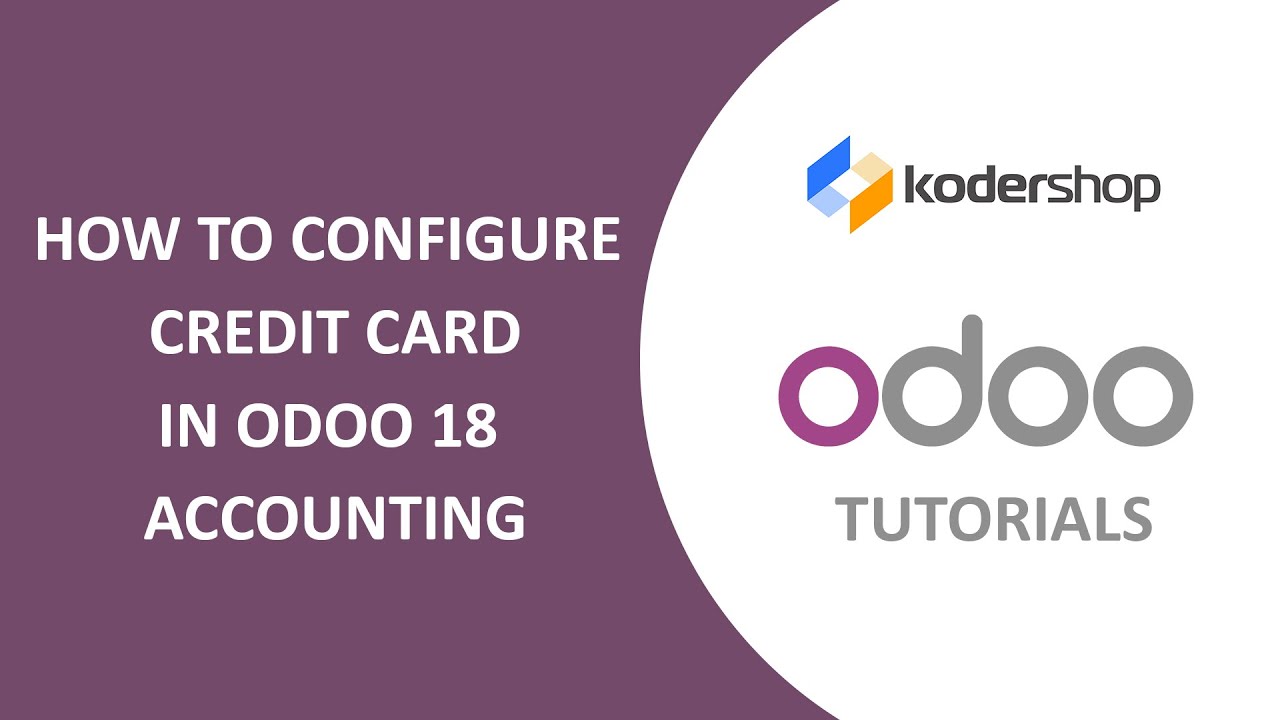 How to Configure Credit Card in Odoo 18 Accounting | Odoo 18 New ...