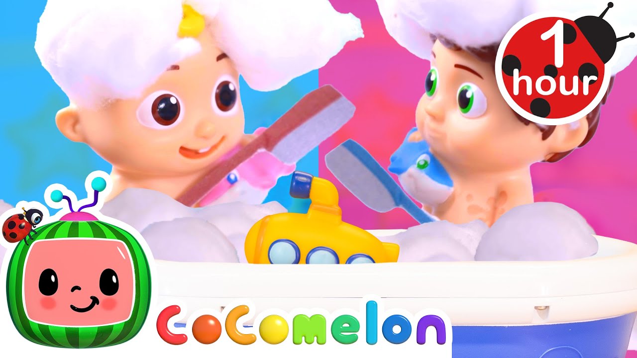 Blue vs Red - Bath Song Toy Pretend Play | Toy Play Learning ...